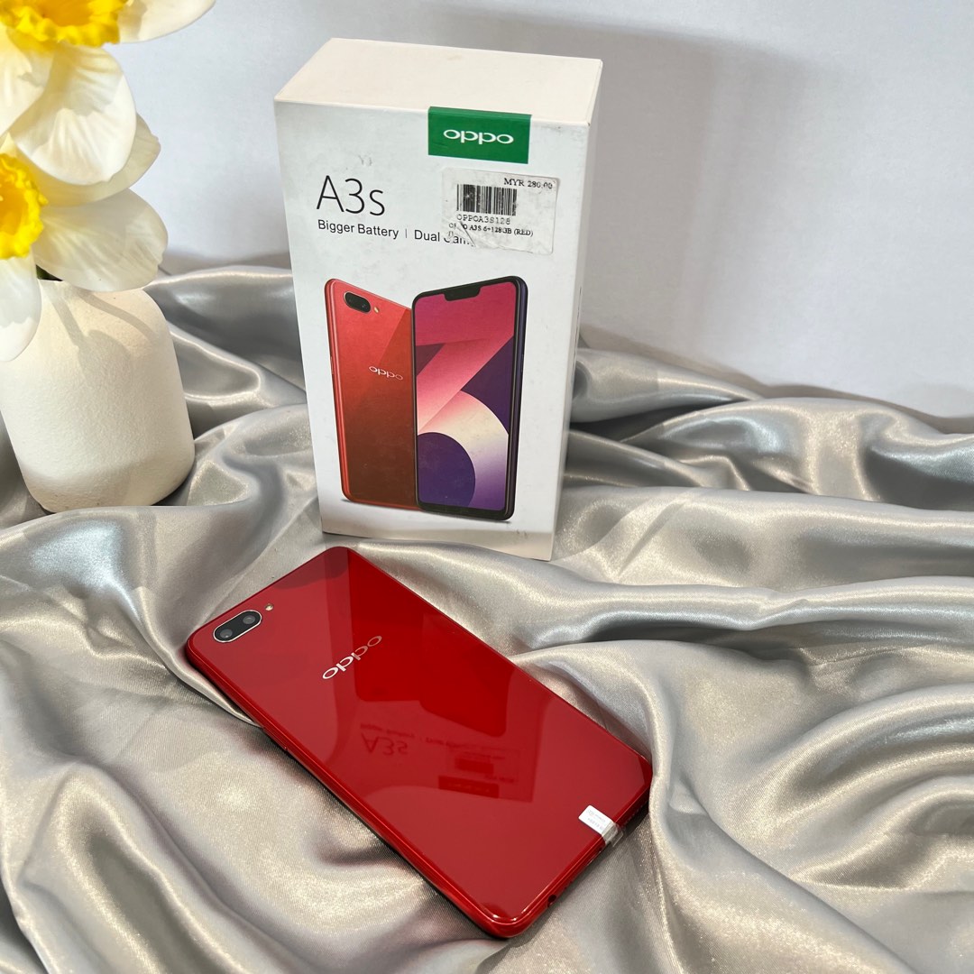 Oppo A3s Red 128 GB, Mobile Phones & Gadgets, Mobile Phones, Android ...