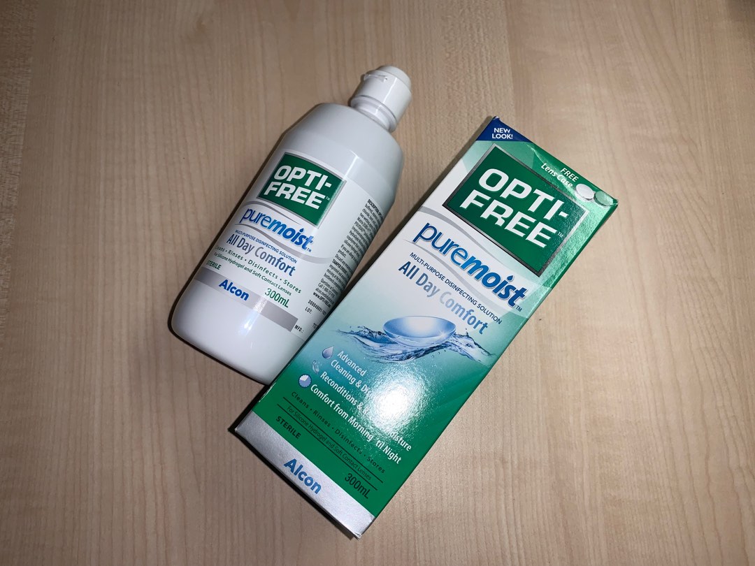 optifree | contact lens solution, Beauty & Personal Care, Vision Care ...