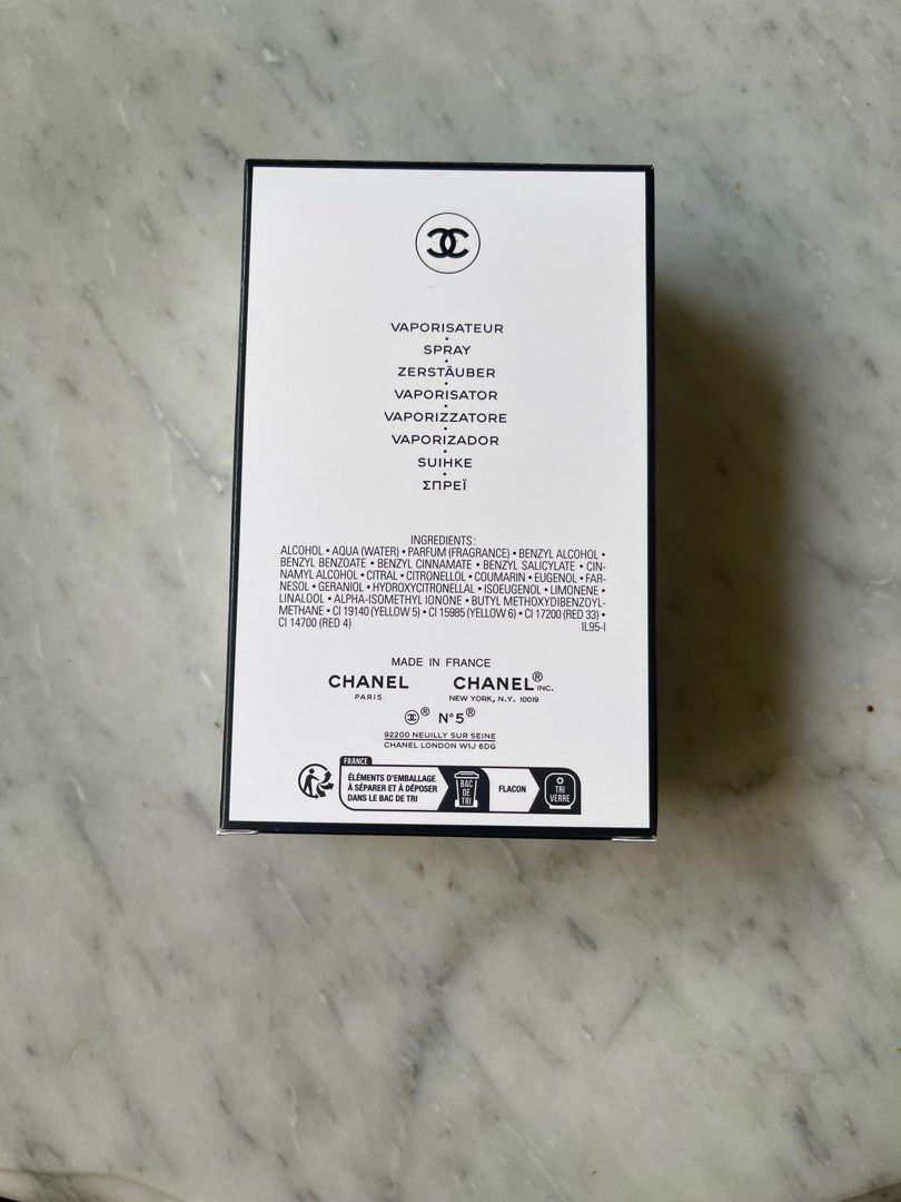 Original Chanel perfume bottle only, Beauty & Personal Care, Fragrance ...
