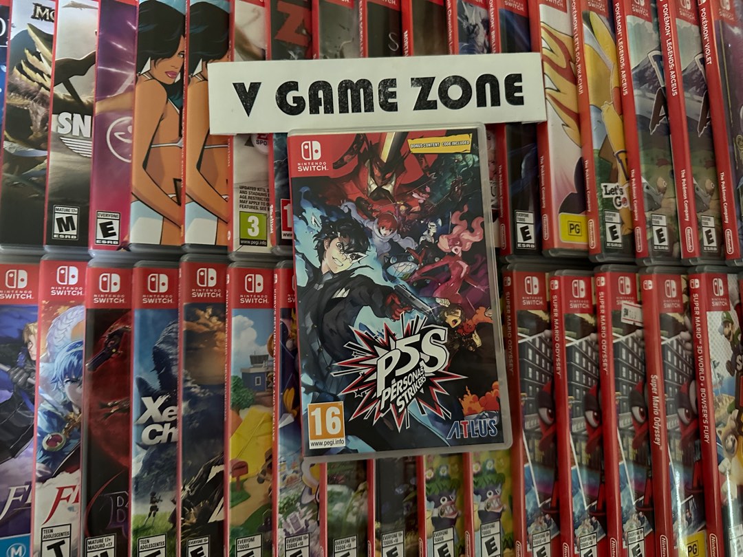 P5S Persona 5 Strikers | Nintendo Switch Used Games | Physical Game Card | NS OLED / V2 / V1 ...