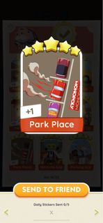 Monopoly go set 18 park place and mind the gap, Video Gaming, Gaming ...