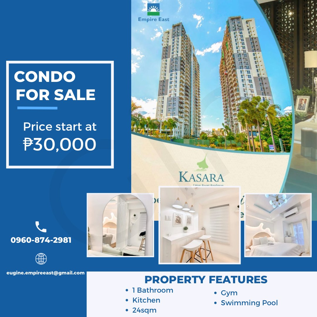 Pasig C5 Best Affordable Rent to Own Condo Studio Unit Lowest Downpayment Condominium Investment ...