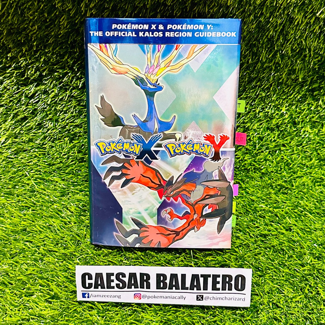Pokemon X & Y: The Official Kalos Region Guidebook, Hobbies & Toys ...