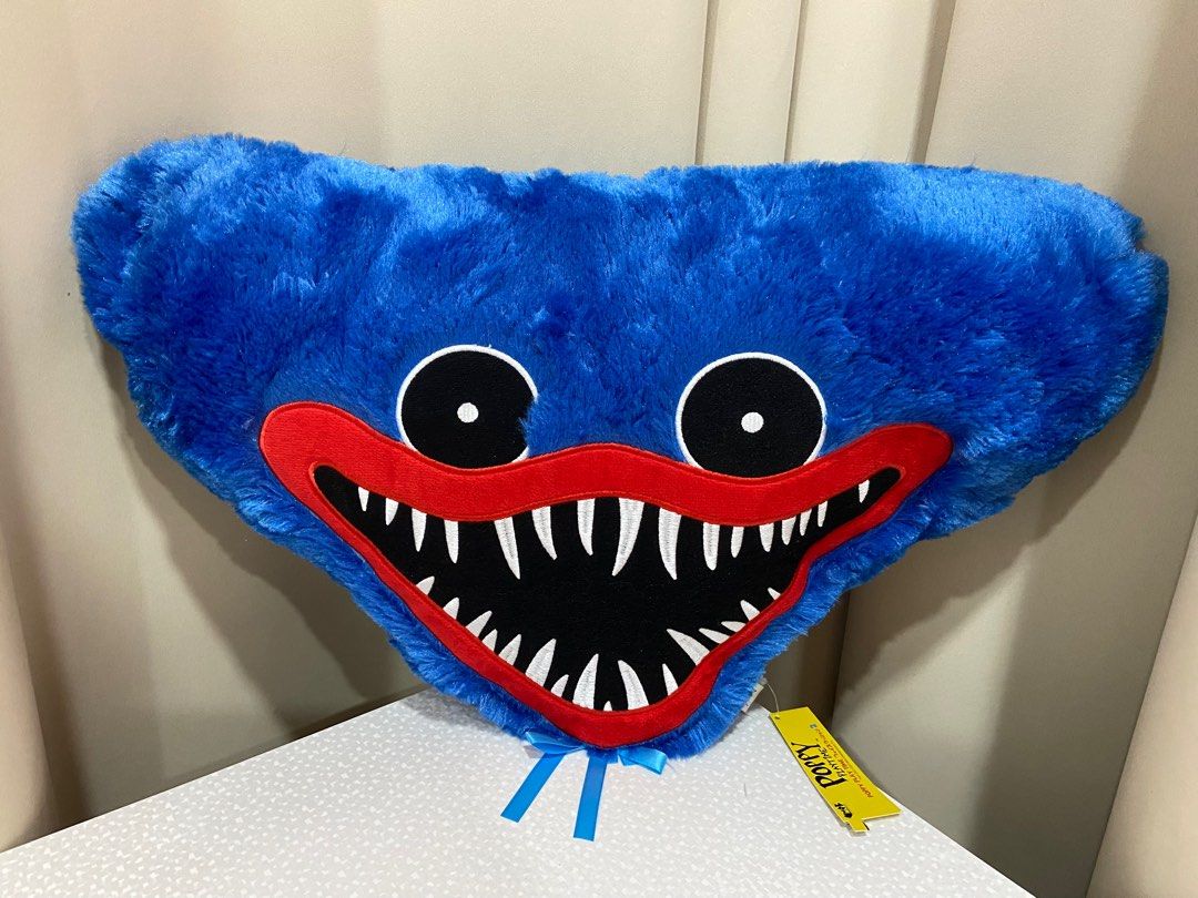 Poppy Playtime Huggy Wuggy Cushion, Furniture & Home Living, Home Decor ...