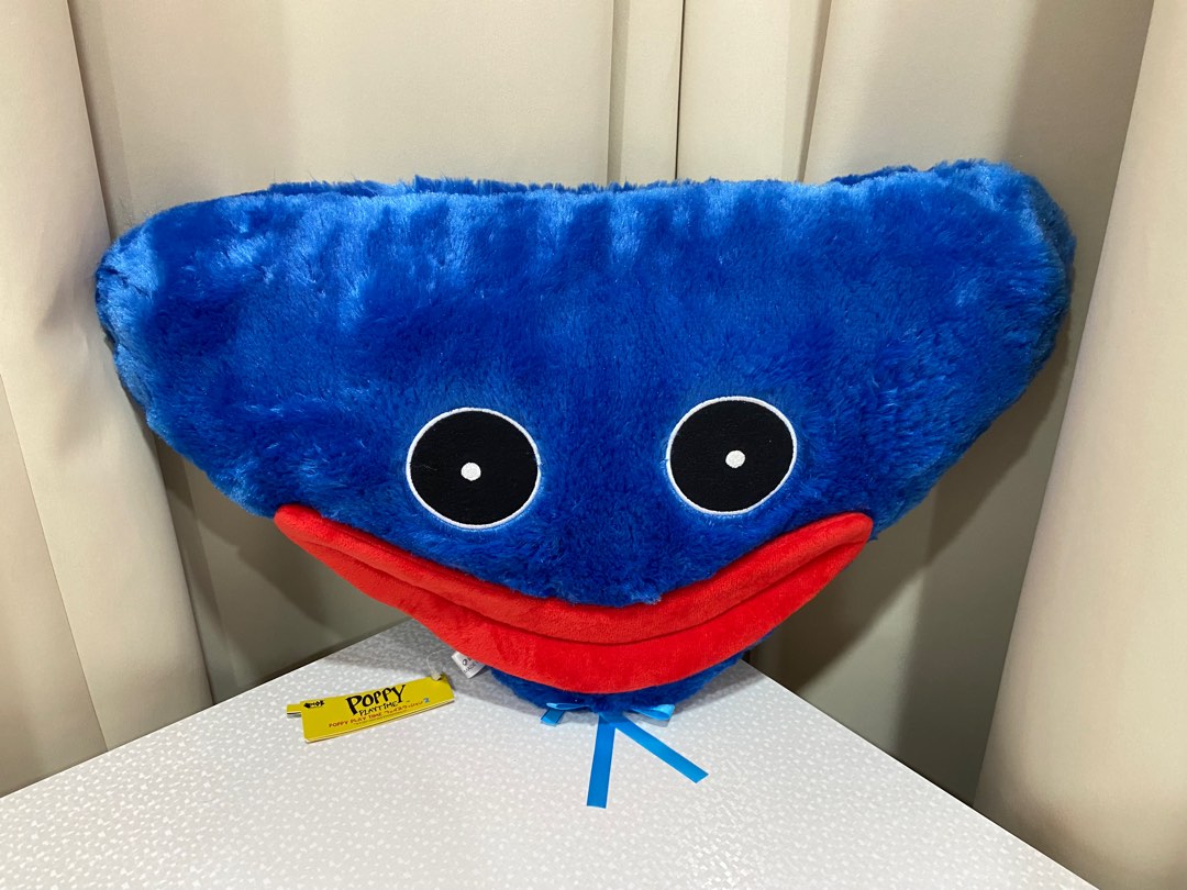 Poppy Playtime Huggy Wuggy Cushion, Furniture & Home Living, Home Decor ...