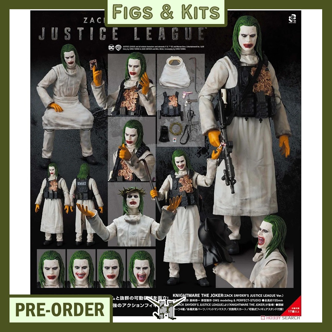 PRE-ORDER!! MAFEX KNIGHTMARE THE JOKER (ZACK SNYDER'S JUSTICE LEAGUE ...