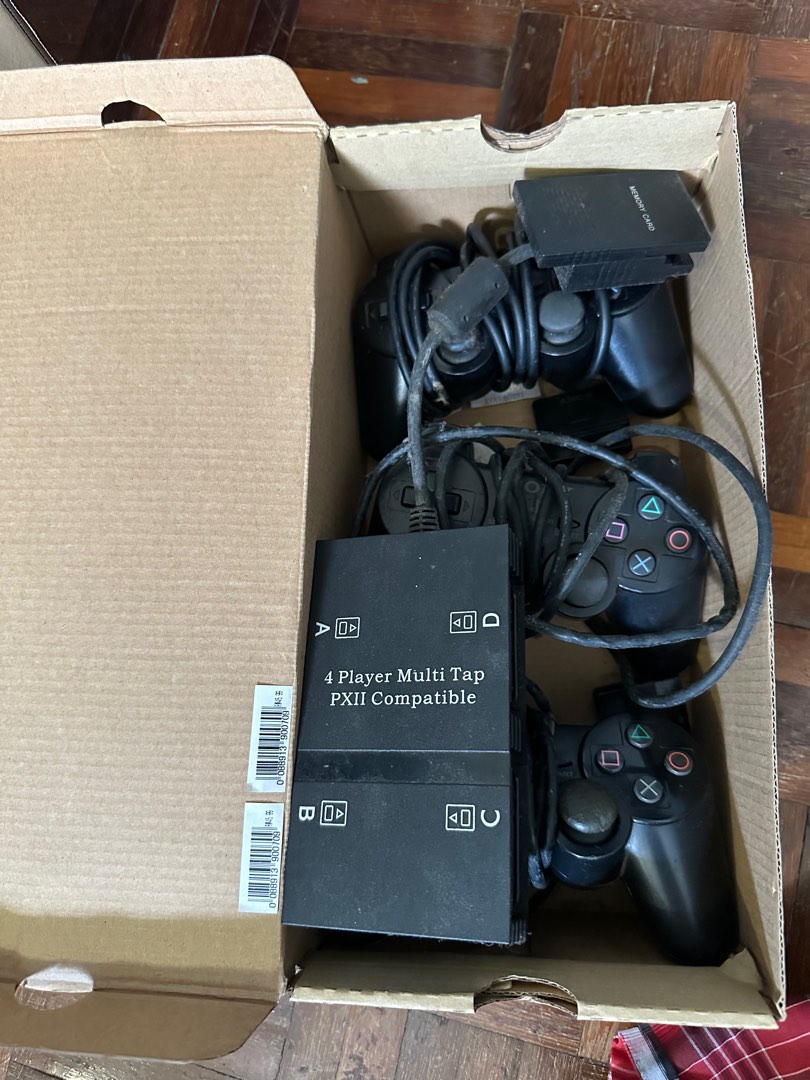 Ps2 controller and multiport controller, Video Gaming, Video Game ...