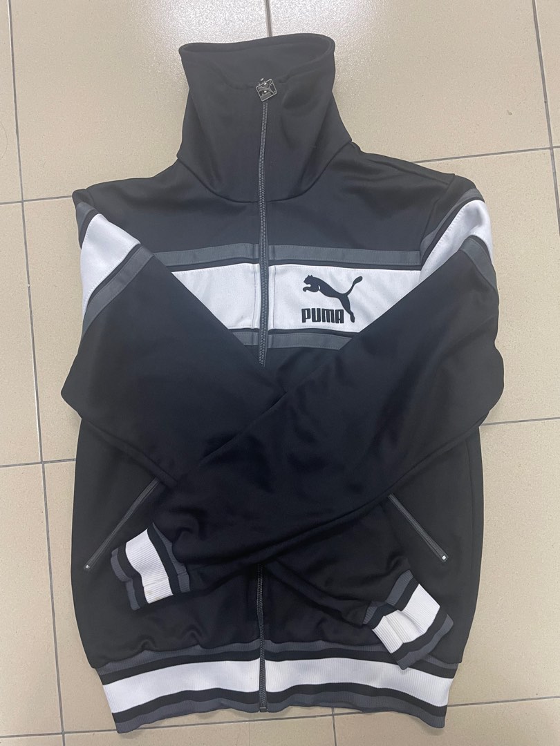 Puma Tracktop, Men's Fashion, Coats, Jackets and Outerwear on Carousell
