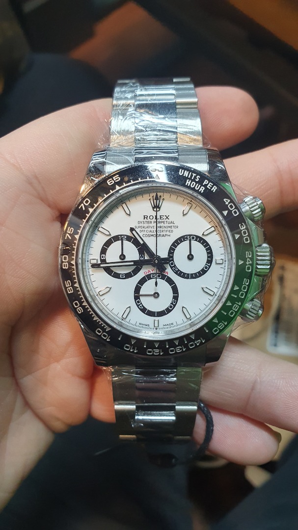 Rolex Daytona Panda Steel Chronograph 126500 126500LN, Luxury, Watches ...