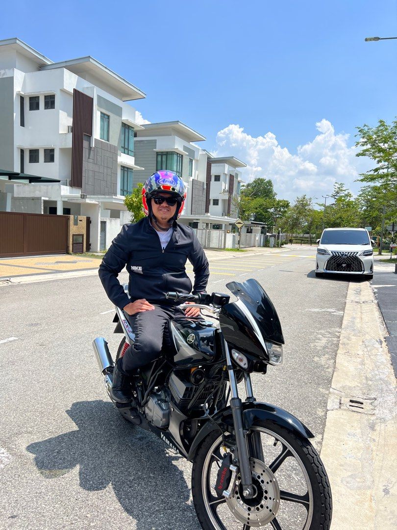 RXZ CATALYZER HITAM SKALA 2009, Motorbikes on Carousell