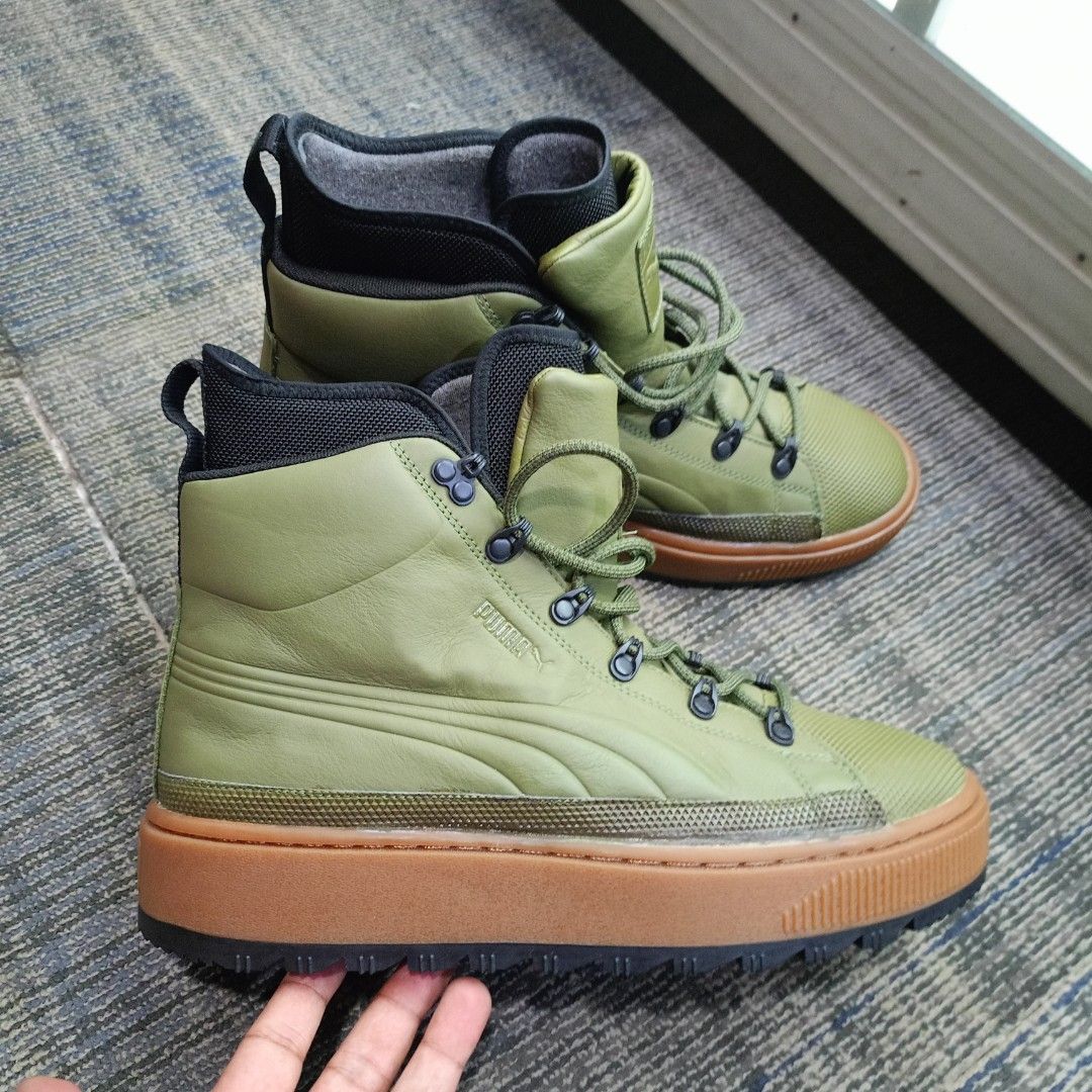 Sepatu Puma The Ren Boots, Fesyen Pria, Sepatu , Sepatu Boot di Carousell