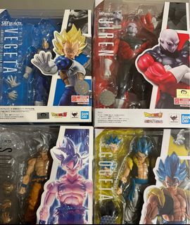 全新 Shf 超級 撒亞人 孫悟空 龍珠 超級賽亞人 全功率 孫悟空, 興趣及遊戲, 玩具 & 遊戲類 - Carousell