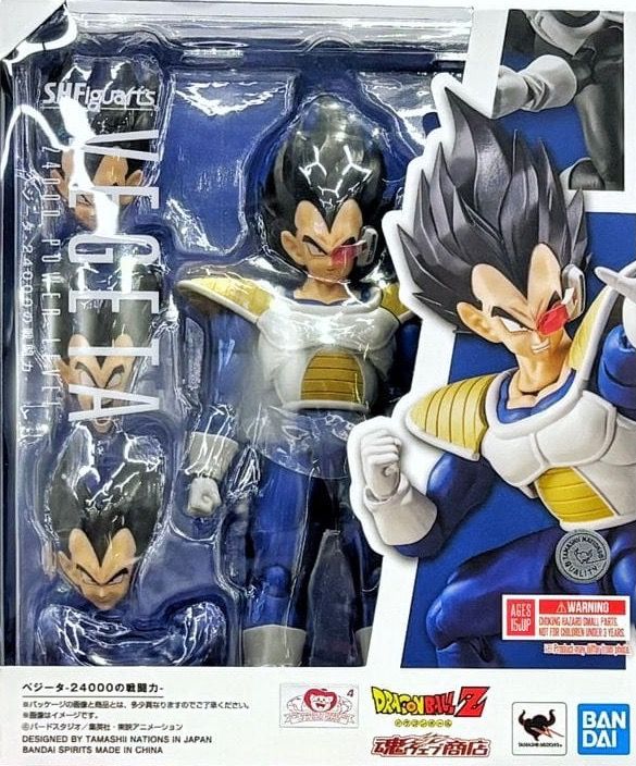 SHF 龍珠Z 龍珠超 戰鬥服 比達 24000之戰鬥力 / S.H.Figuarts DRAGON BALL Z SUPER VEGETA - 24000 POWER LEVEL, 興趣及 ...