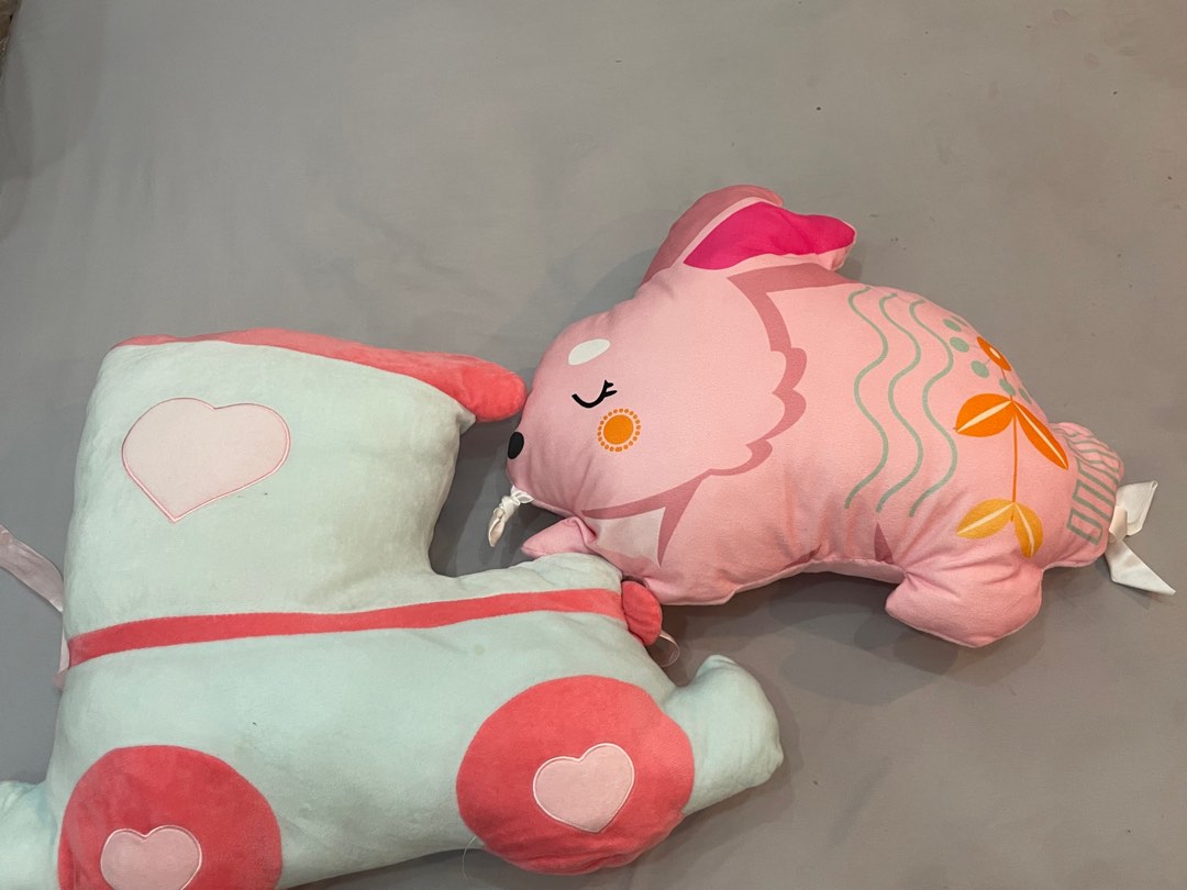 SM Store - Assorted Crib bumpers / stuffed toys, Babies & Kids, Baby ...