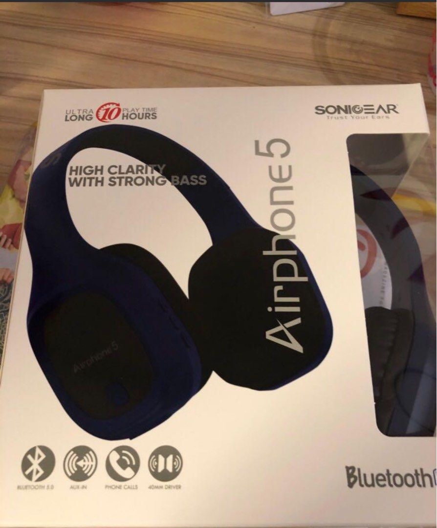 Sonic Gear Airphone 5, Audio, Headphones & Headsets on Carousell