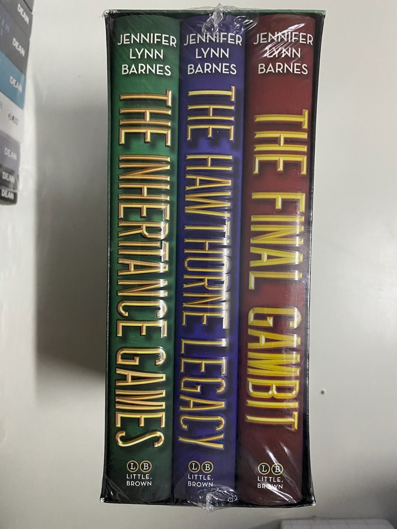 The Inheritance Games Set by Jennifer Lynn Barnes (Brand new, Hardcover ...