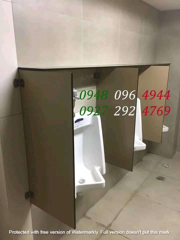 Toilet Partition Phenolic Board 12 mm with PWD, Slop Sink, Urinal ...
