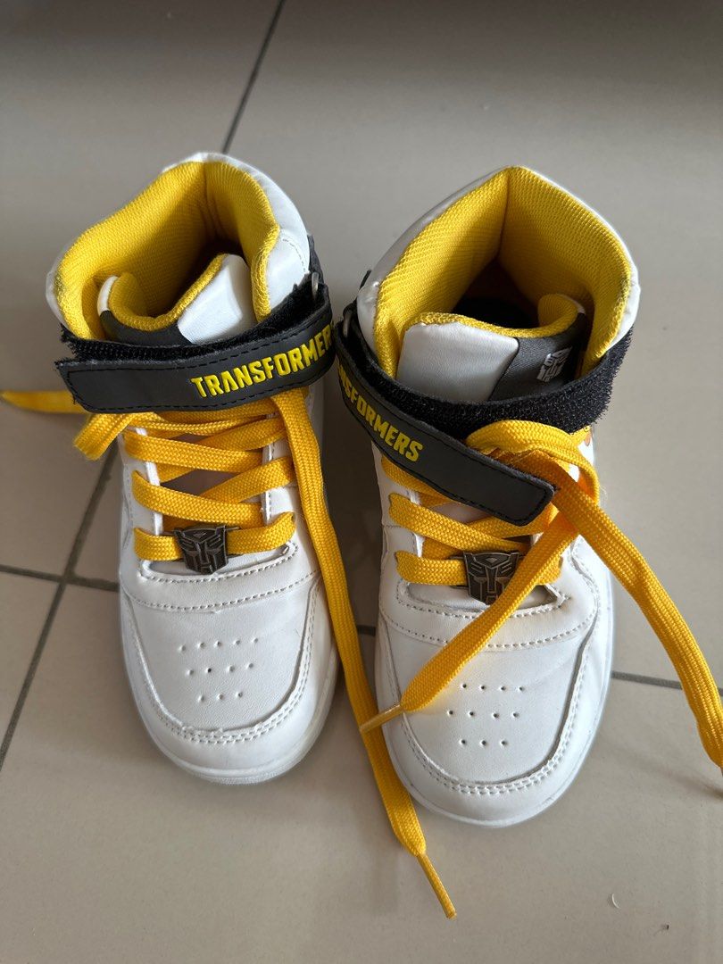 Transformers shoe, Babies & Kids, Babies & Kids Fashion on Carousell