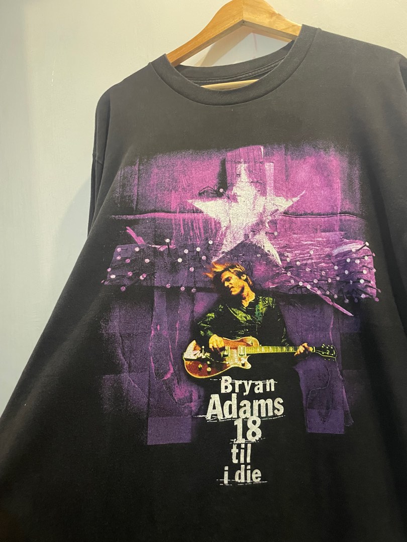 Vintage bryan adams band shirt, Men's Fashion, Tops & Sets, Tshirts ...
