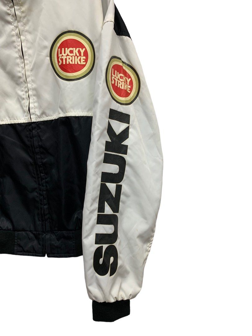 Vintage lucky strike team suzuki japan, Men's Fashion, Activewear on ...