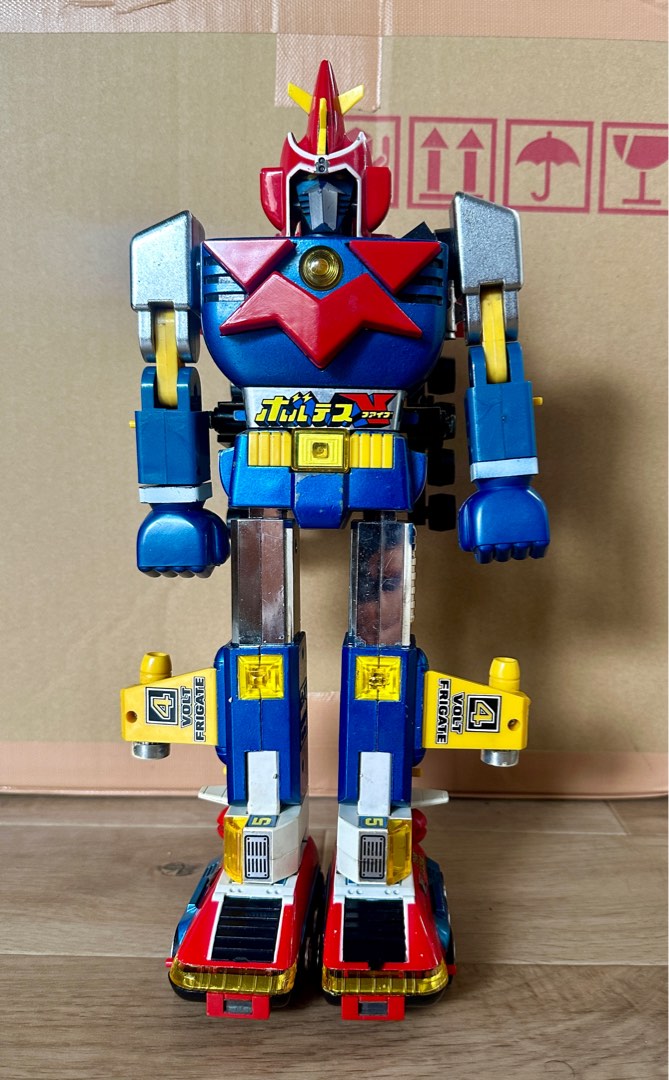 Vintage Voltes V DX Yellow Elbow, Hobbies & Toys, Toys & Games on Carousell