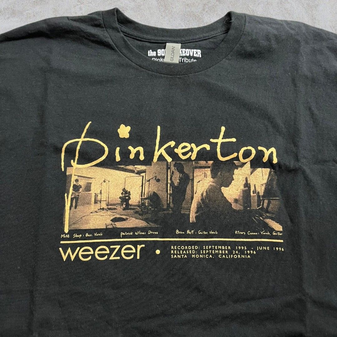 Weezer Pinkerton Band T-Shirt, Men's Fashion, Tops & Sets, Tshirts ...