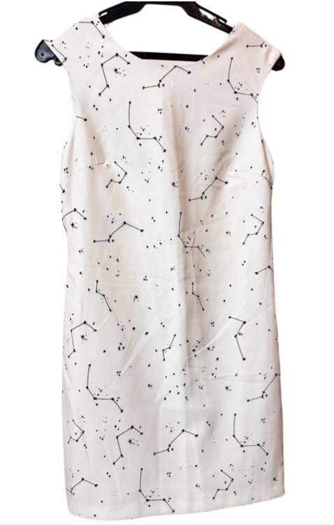 Zara white constellation, Women's Fashion, Dresses & Sets, Dresses on ...