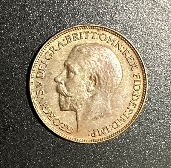 1924 Royal mint (TH) 1 farthing coin, Hobbies & Toys, Memorabilia ...