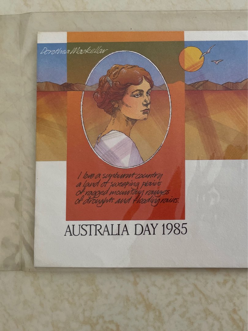 1985 Australia Day Dorothea Mackellar FDC, Hobbies & Toys, Collectibles ...