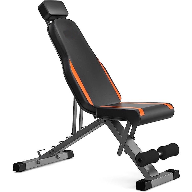 3in1 Heavy Duty Bench Press Adjutable & Foldable Bench Press Dumbbell ...