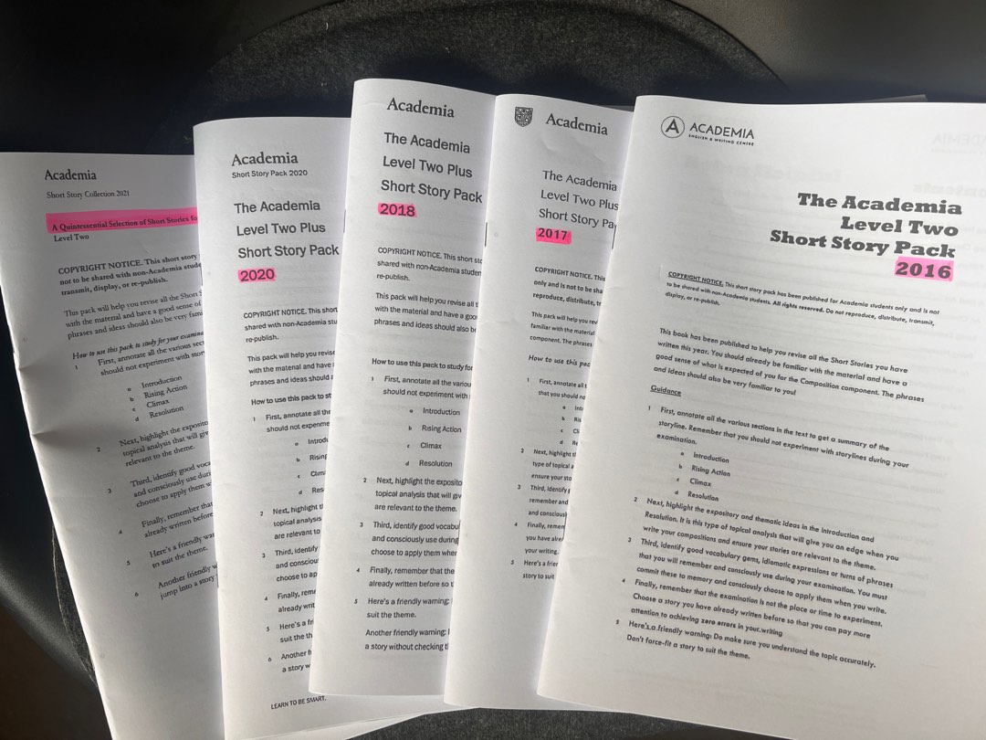 Rare ! 5 years PSLE English model composition booklets Rare Psle p6 ...
