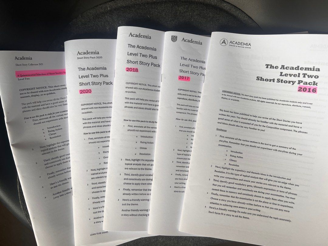 Rare ! 5 years PSLE English model composition booklets Rare Psle p6 ...