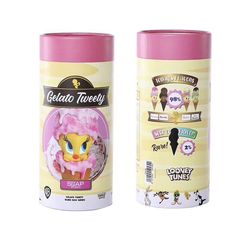 (有底座) (全新) Gelato Tweety Blind Box Series Ice Cream Soap Studio Looney ...