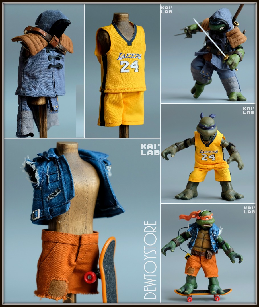 ⭐ [𝗣𝗿𝗲-𝗼𝗿𝗱𝗲𝗿] Kai Lab 1/12 Scale Action Figure Accessories (Fits Mezco ...