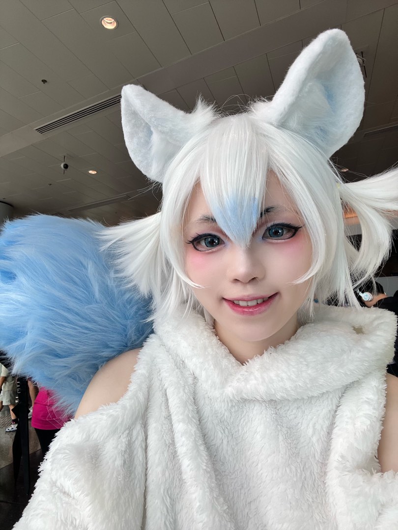 出租 飛鼠 尾巴 獸耳 Chiikawa Momonga 莫莫咖 獸尾 Cosplay 動漫節 ACG, 興趣及遊戲, 玩具 & 遊戲類 ...