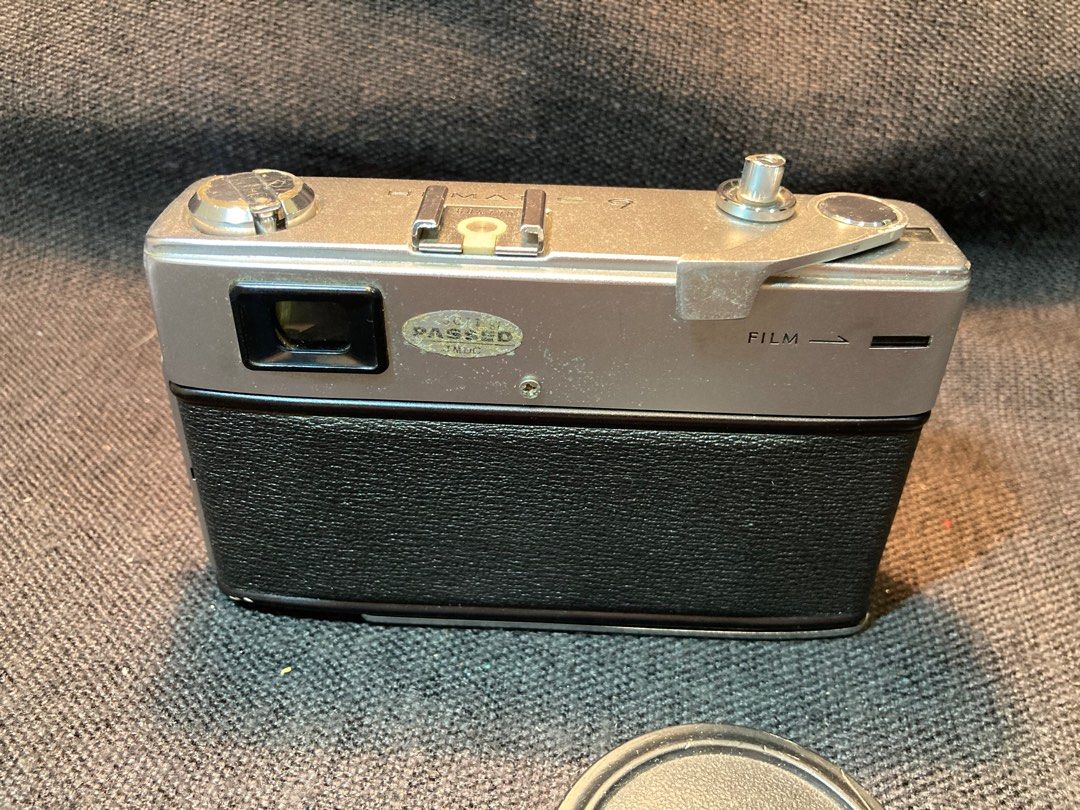 日本製 底片相機 Minolta Hi-Matic 9品相漂亮優質的中高階全能機種 功能正常 不附電池, 相機攝影, 相機在旋轉拍賣