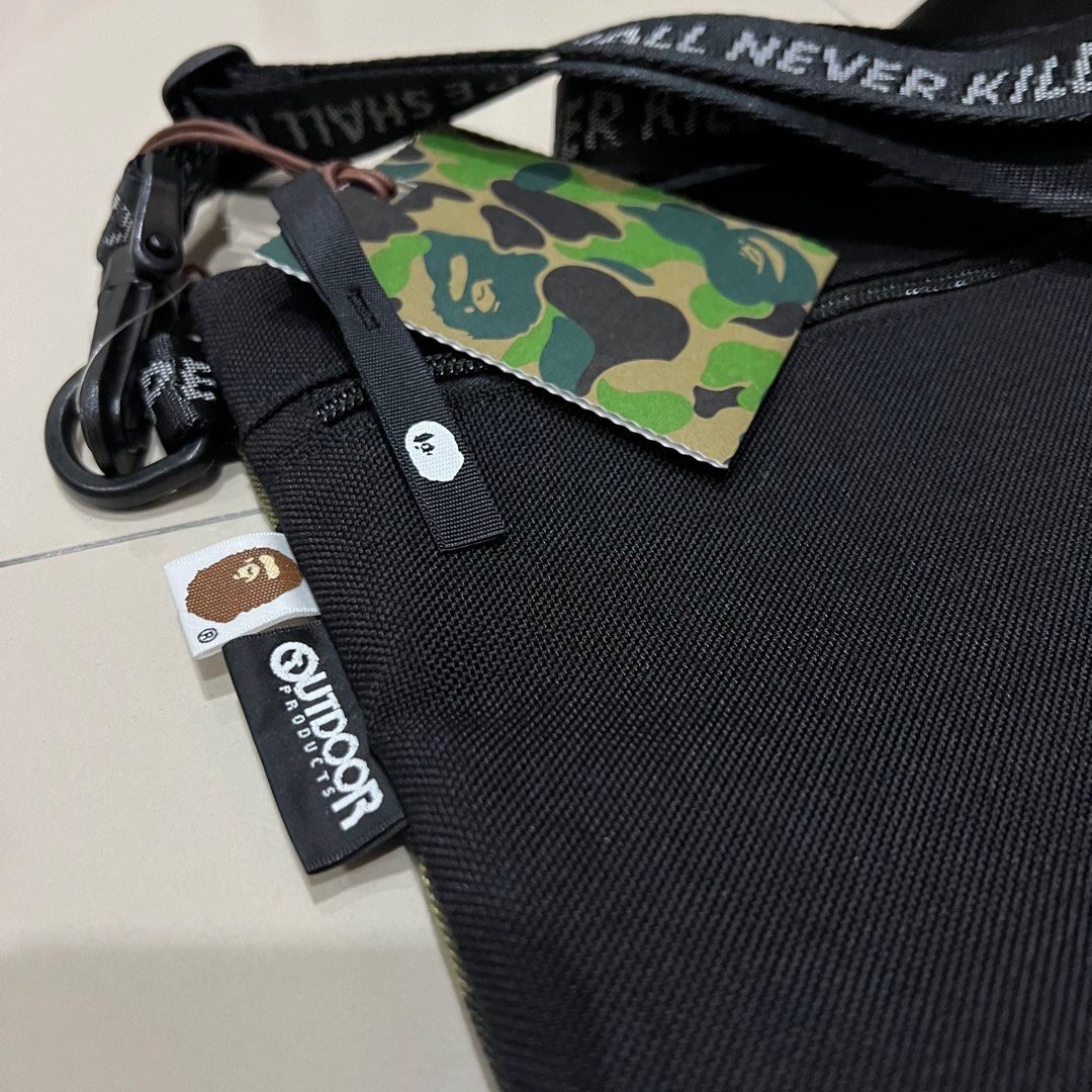 A Bathing Ape X Outdoor, Men's Fashion, Bags, Sling Bags on Carousell