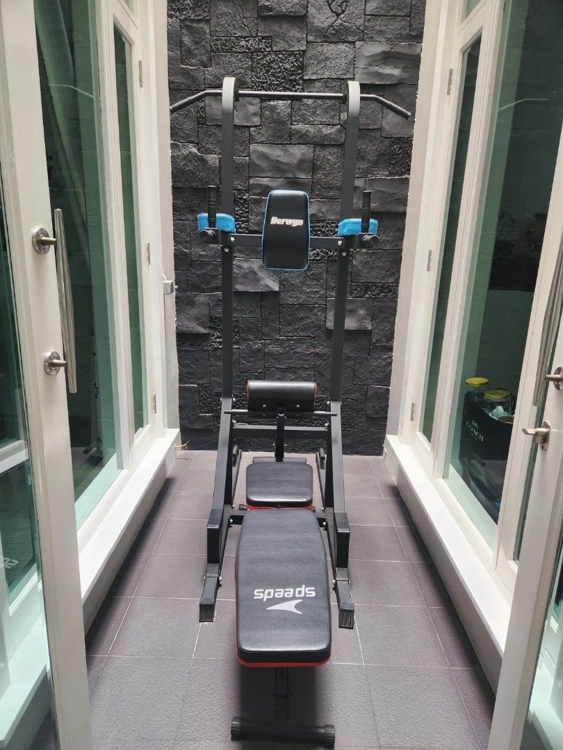 Alat Home Gym Pull Up Chin Up Sit Up, Olah Raga, Perlengkapan Olahraga ...