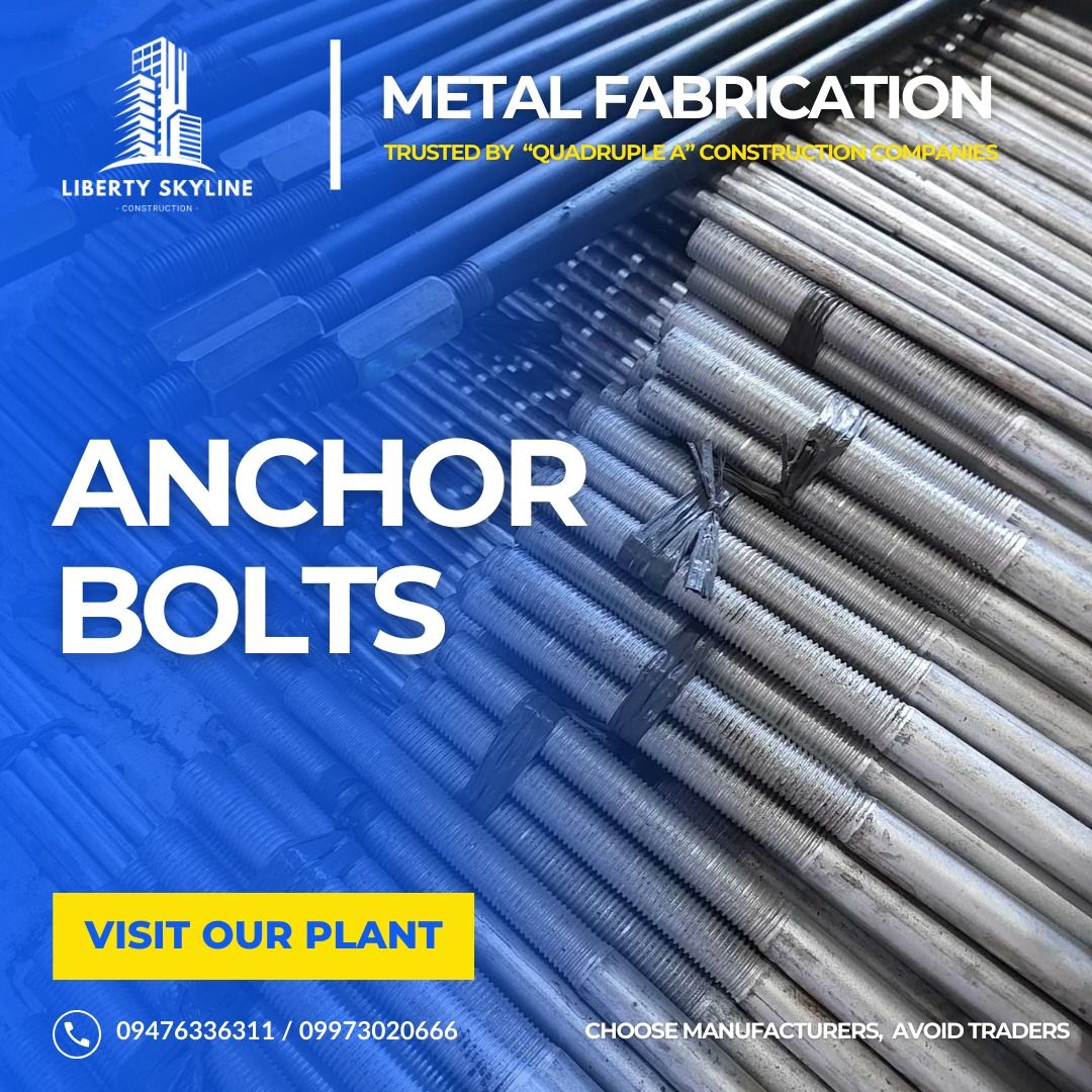 Anchor Bolt | Northern Uprising Construction | Pipe Casing | Hotdip ...