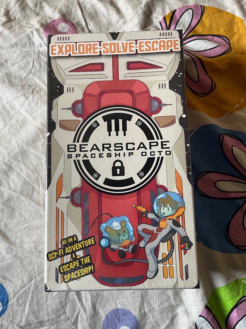 Bearscape Spaceship Octo Board Game (Puzzle/Escape Room), Hobbies ...
