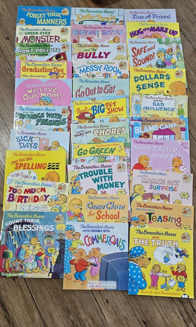 Berenstain bears books set, Hobbies & Toys, Books & Magazines, Children ...