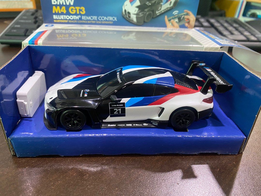 BMW M4 GT3 SHELL COLLECTION BLUETOOTH RC, Hobbies & Toys, Toys & Games ...