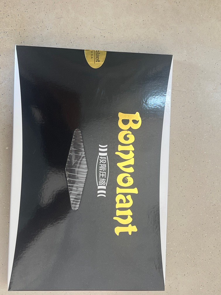 Bonvolant compression socks. 2 pairs a box., Health & Nutrition ...