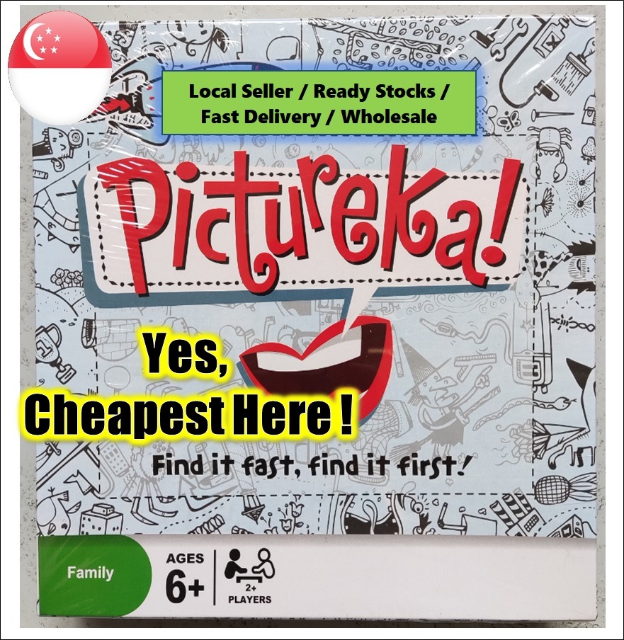 [Brand New] Pictureka! Board Game / Card Game / Popular Game for Kids ...
