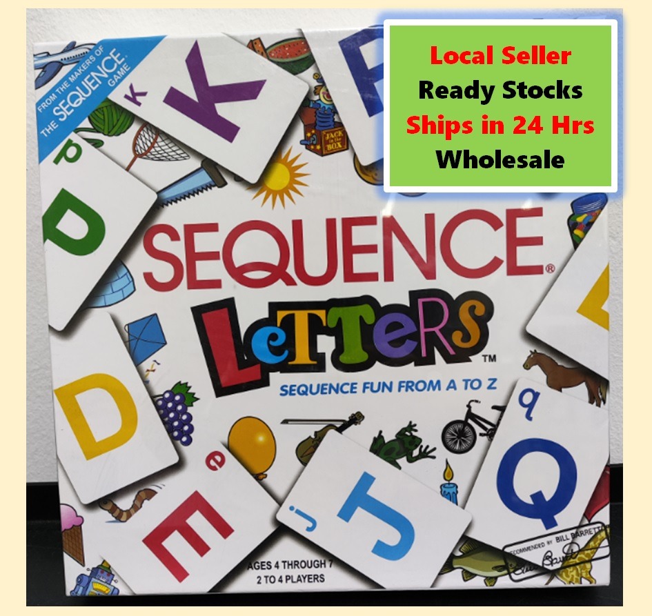 [Brand New] Sequence Letters / Board Game, Hobbies & Toys, Toys & Games ...