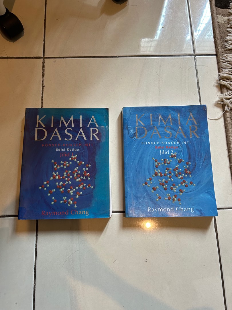 Buku ORIGINAL konsep inti kimia edisi 3 jilid 1 jilid 2 tpb itb, Buku ...