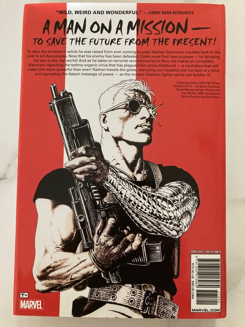 Cable Soldier X Omnibus, Hobbies & Toys, Books & Magazines, Comics ...
