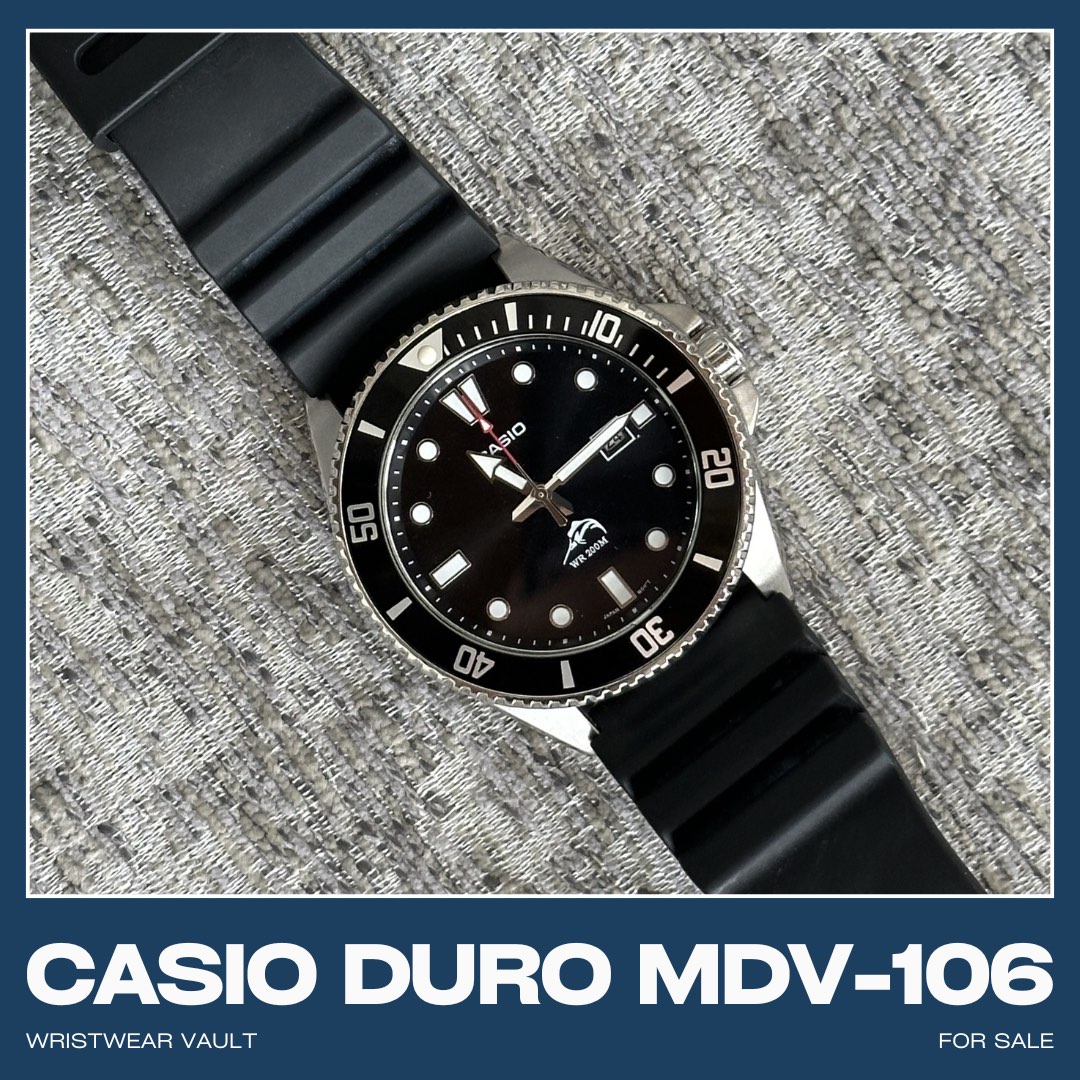 Casio Duro MDV-106, Men's Fashion, Watches & Accessories, Watches on ...
