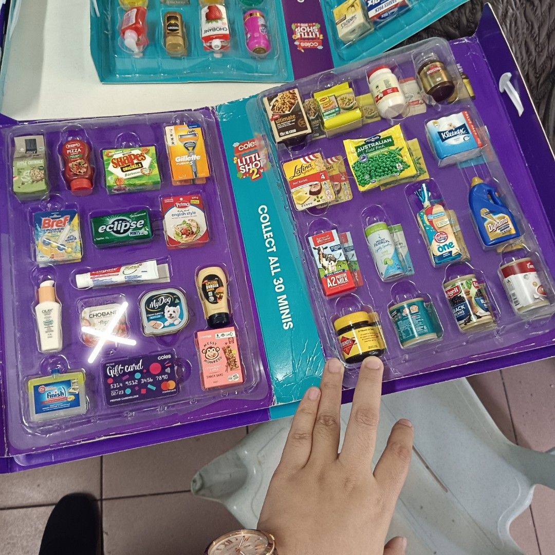 Coles Miniature Collectible Set, Hobbies & Toys, Toys & Games on Carousell