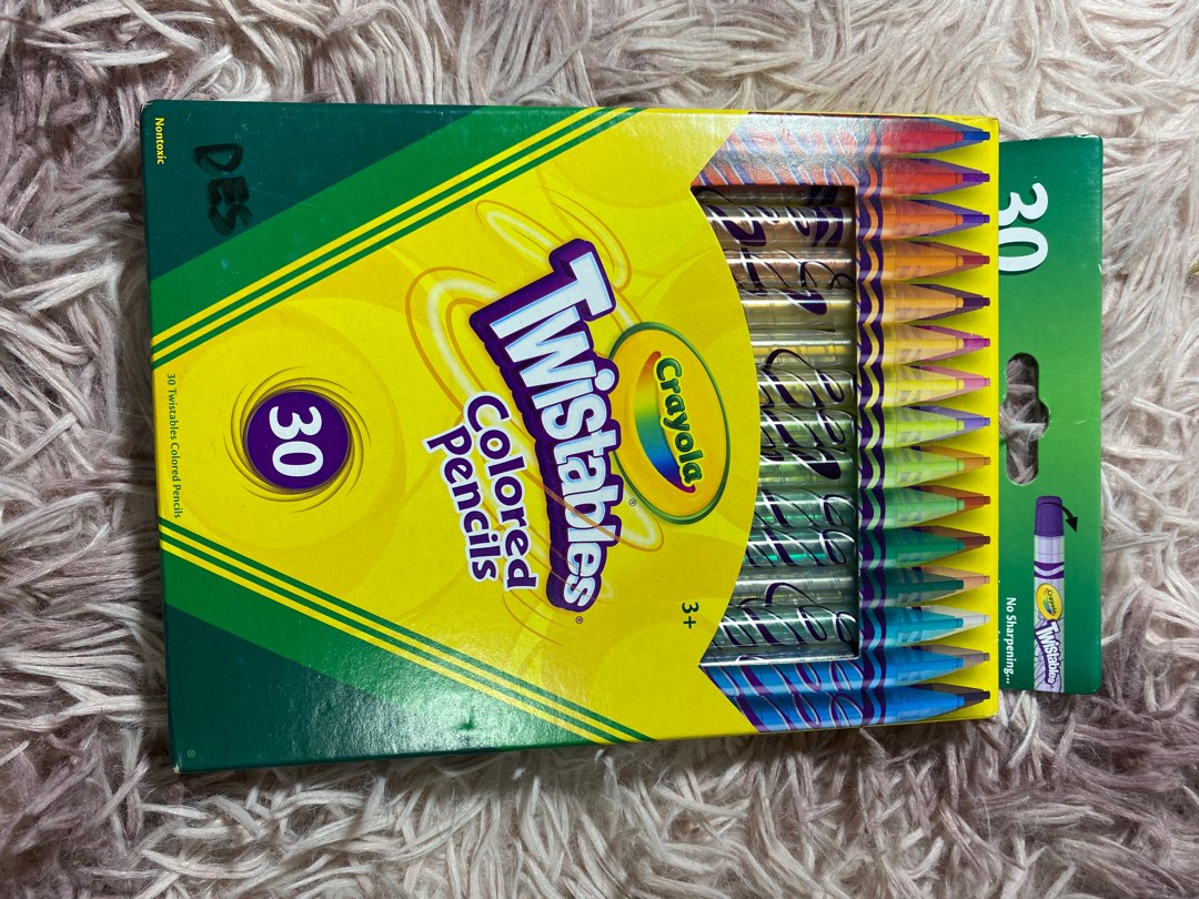 Crayola Twistable 30 Pens, Hobbies & Toys, Stationary & Craft ...